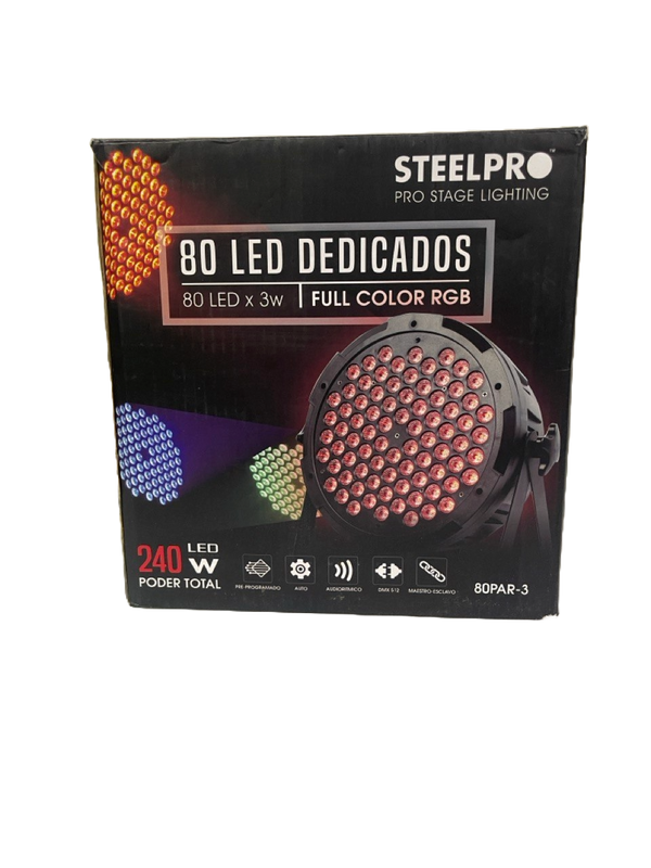 LED MINI FLAT PAR LIGHT 36X3WFULL 3 WATT MUSIC SHOP 3PAR – Music Shop ...